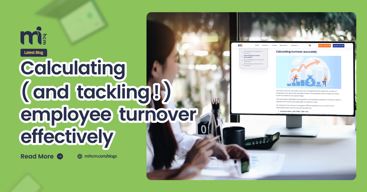 Calculating (and tackling!) employee turnover effectively | MiHCM